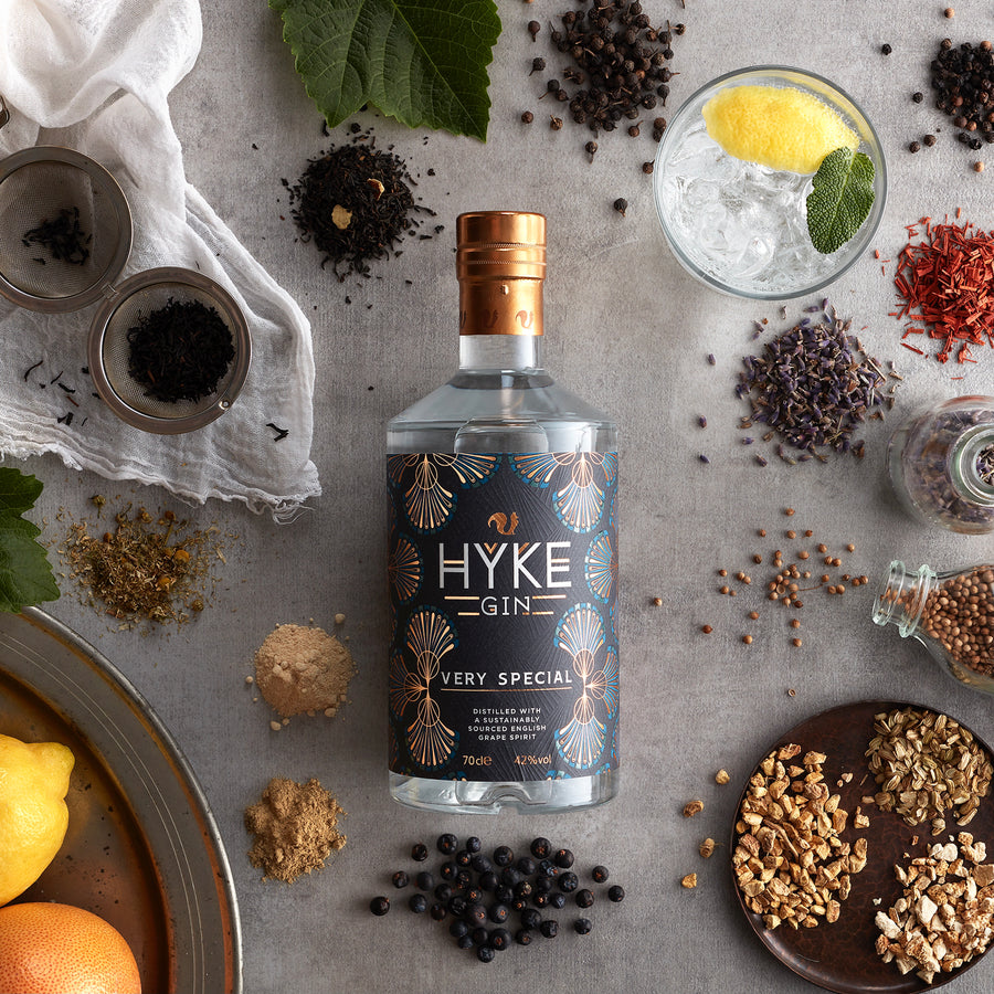 Saved Grape - Hyke Gin distilled using leftover fresh grapes – Foxhole ...