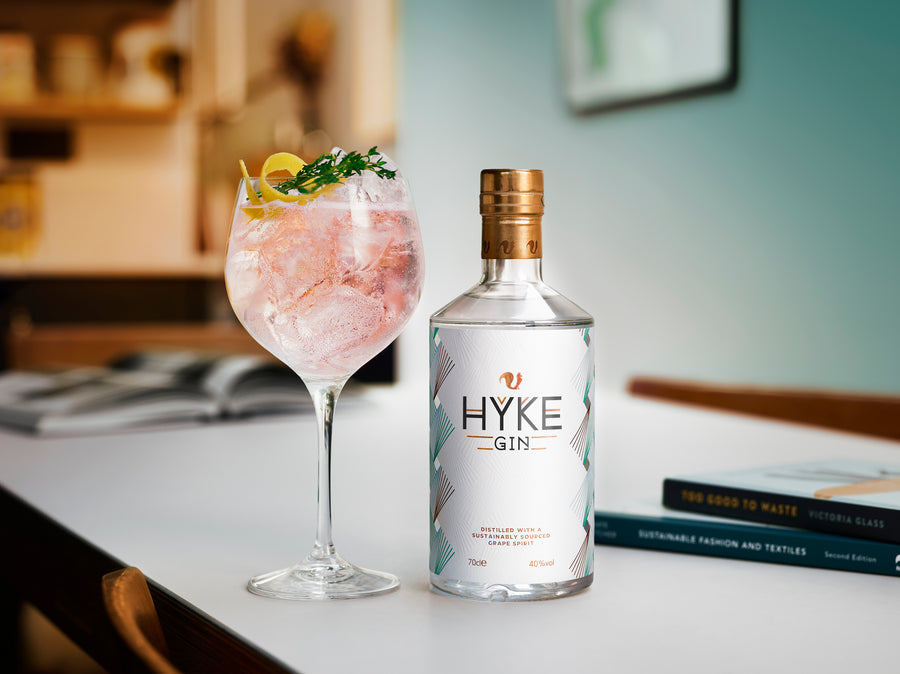 Saved Grape - Hyke Gin distilled using leftover fresh grapes – Foxhole ...